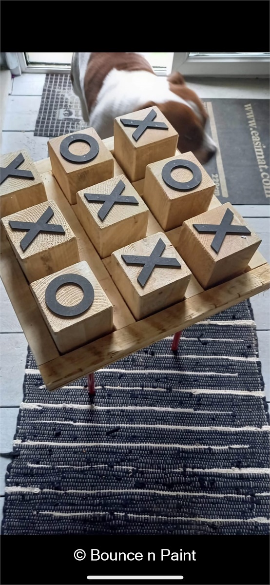 Giant Tic tac toe - Bouncy Castle Hire Manchester, Wedding Hire ...
